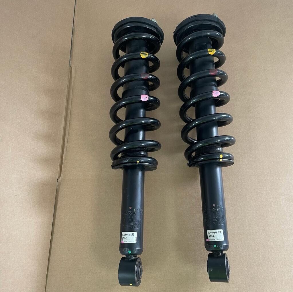 Pair Isuzu D Max Left Right side Front Suspension Shock Absorbers Spri ...